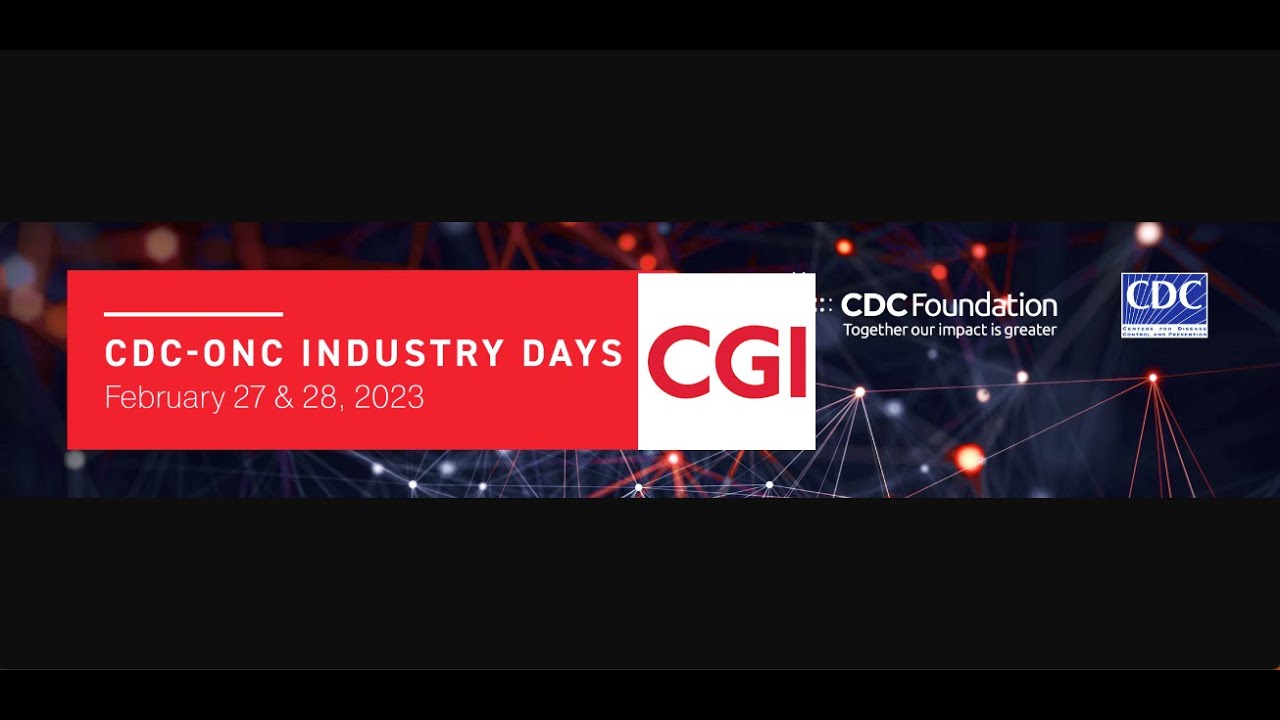 CGI Federal's Gary Jackson presents at CDC ONC Industry Day - YouTube