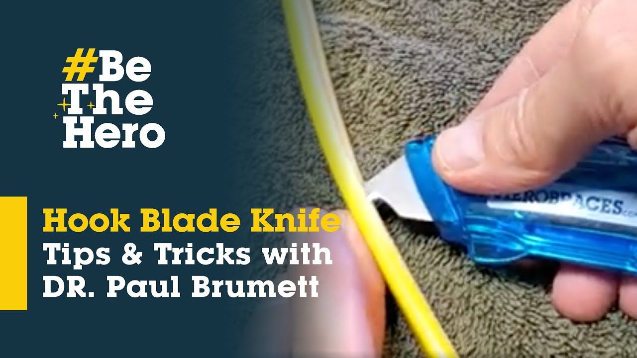 Tips and Tricks: Cutting off a Cast Using a Hook-Blade Knife - YouTube