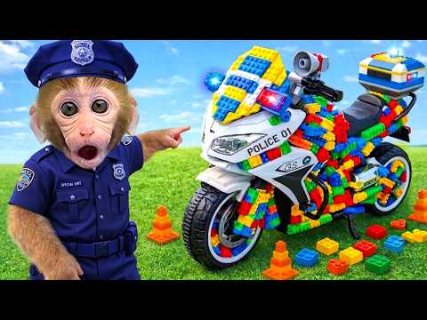 Maymun BonBon Özel Polis Görevini Üstleniyor 🚨🚔🐒
