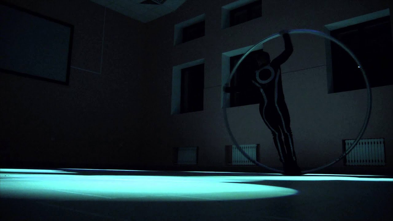 Tron Wheel Show - Tron style - YouTube