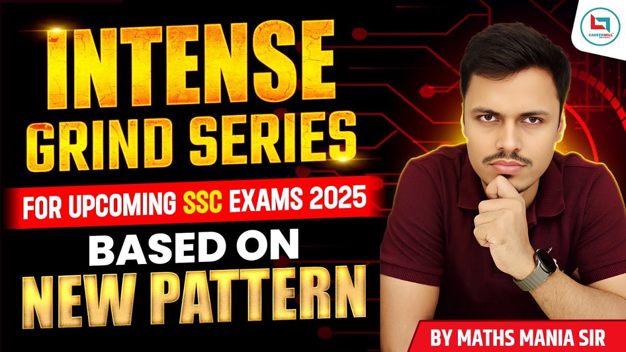 INTENSE GRIND SERIES | BASED ON NEW PATTERNS | FOR UPCOMING SSC EXAMS ...