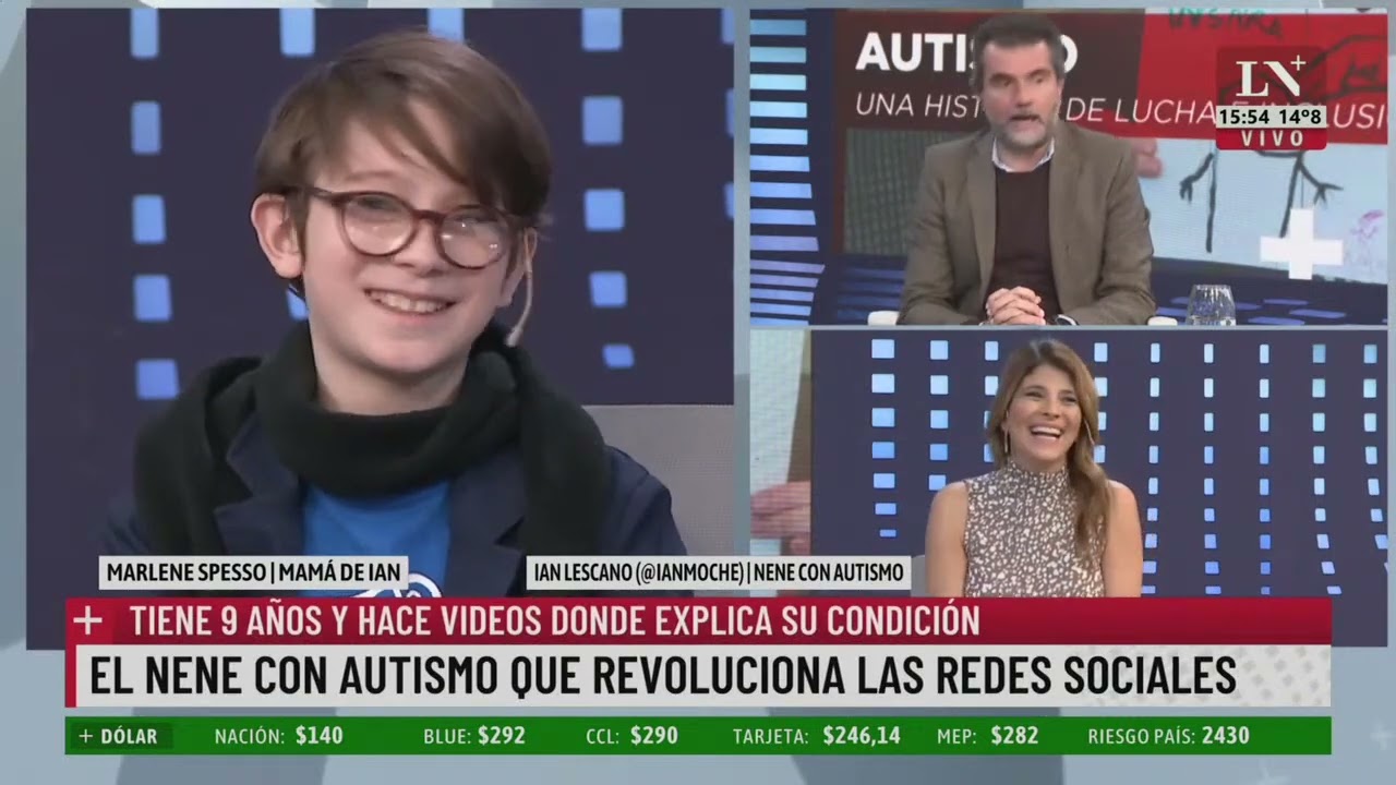 Ian, el nene con autismo que revoluciona las redes sociales explicando ...