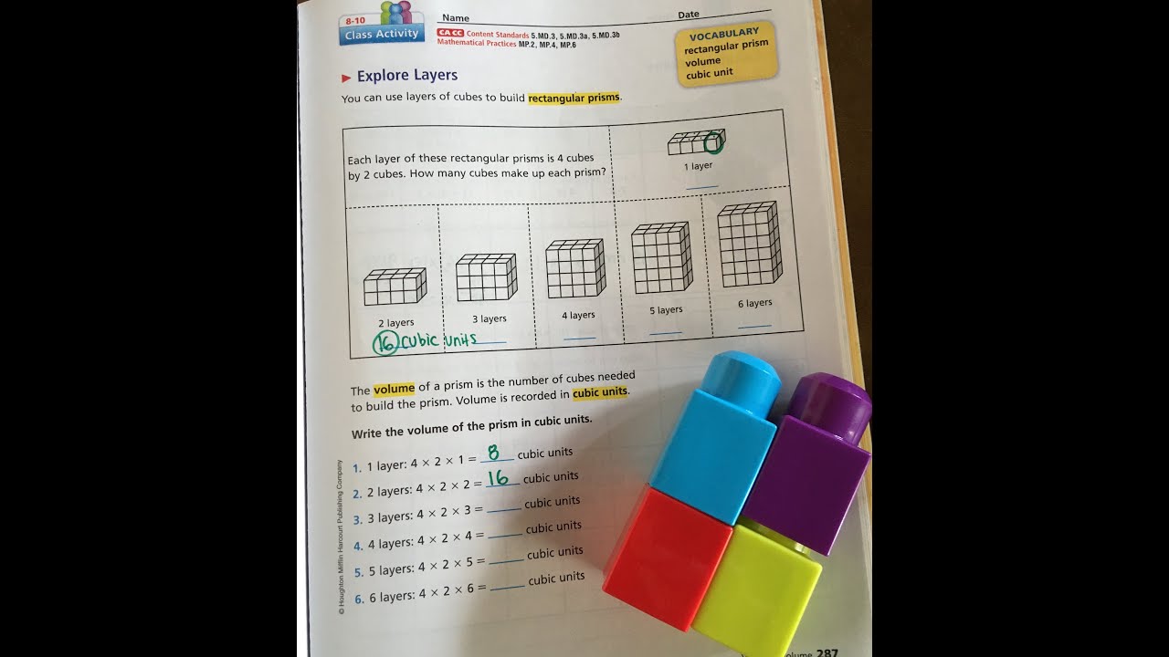 5th Grade Volume with Models and Formula 4/21/20 - YouTube