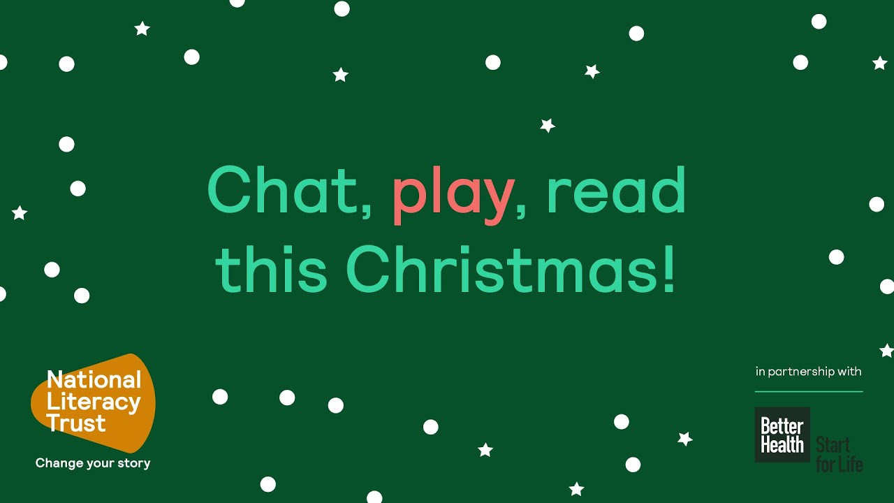 Chat, play, read this Christmas - playdough activity - YouTube