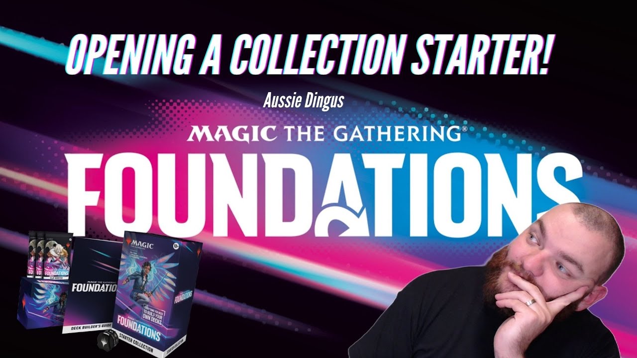 MTG Foundations Collection Starter Opening - YouTube