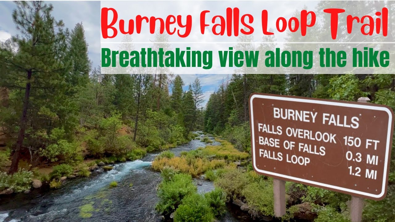 BURNEY FALLS LOOP TRAIL, EASY HIKE FOR EVERYBODY - YouTube