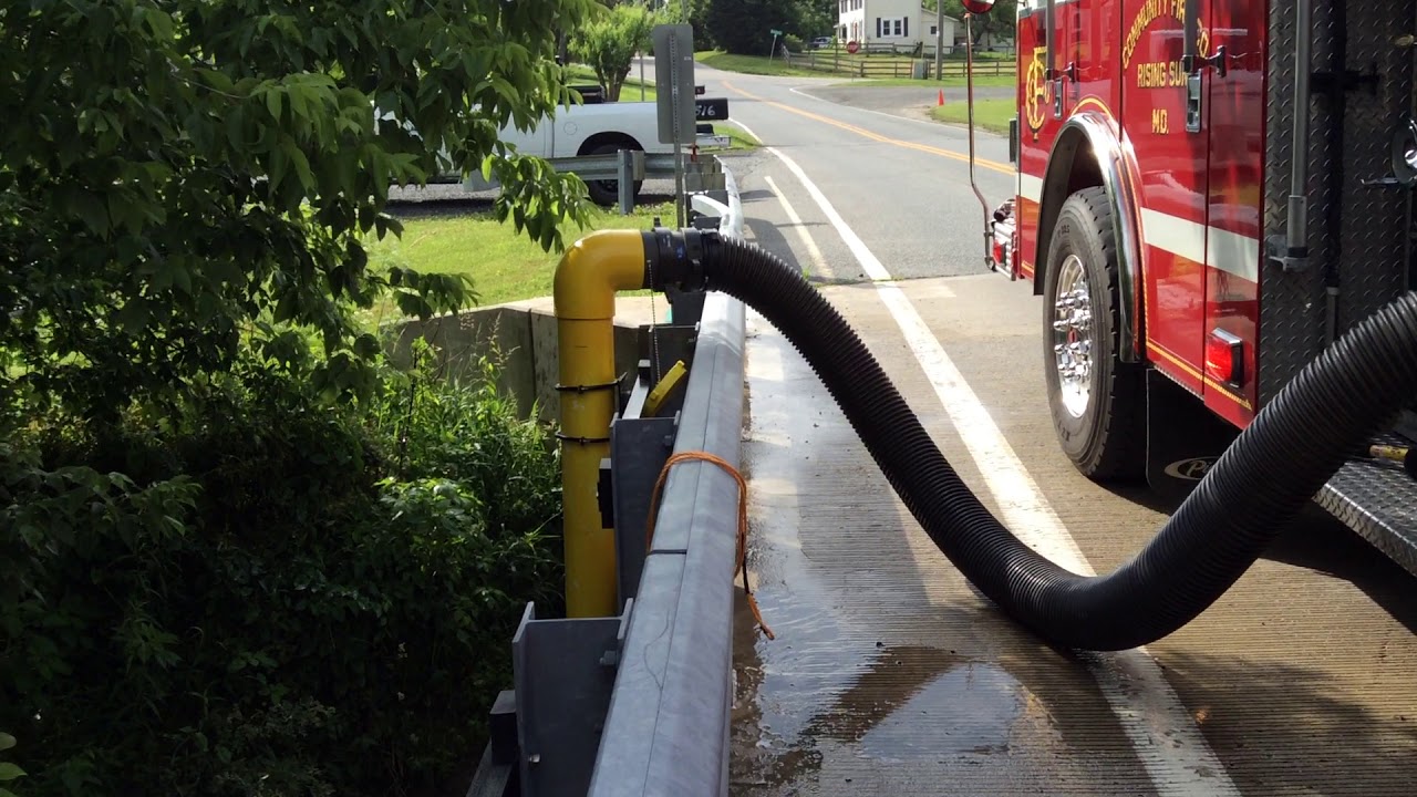 Bridge-Mount Dry Fire Hydrant -Part 1 Cecil County, Maryland - 1500 gpm ...