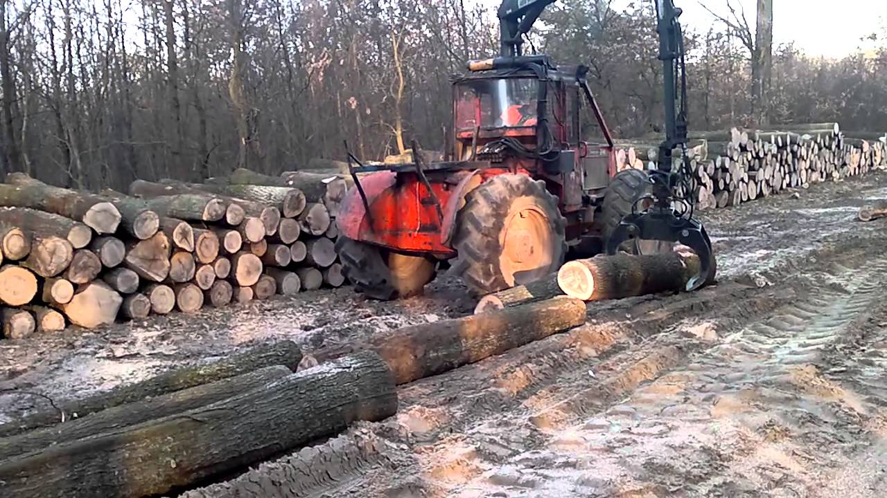 Timberjack 360 darús, - YouTube