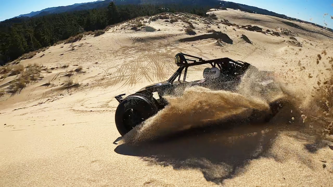 RC Sand Rail Dune Buggy 2wd Wheelie Monster Dunes - YouTube