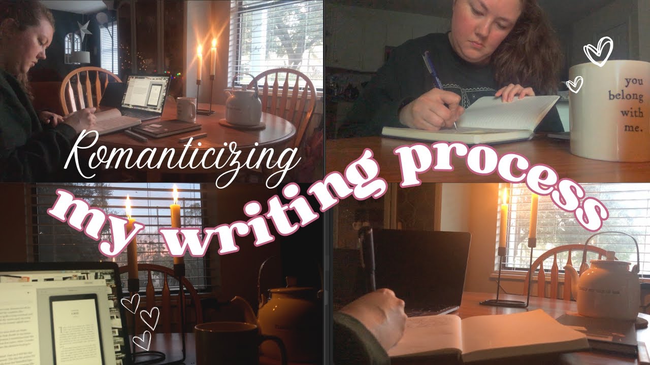 romanticizing my writing process // a cozy writing vlog - YouTube