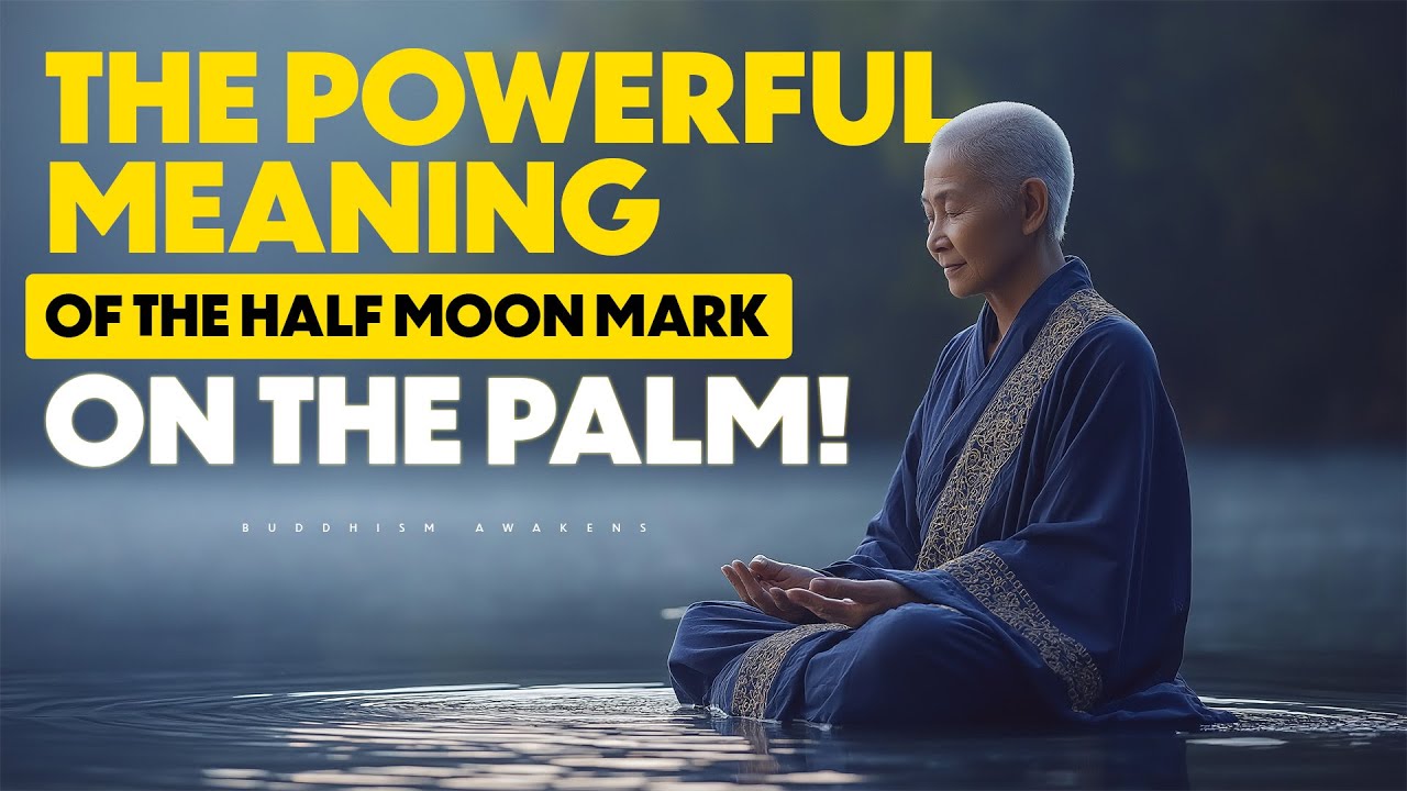 The powerful meaning of the half moon mark on the palm! - YouTube