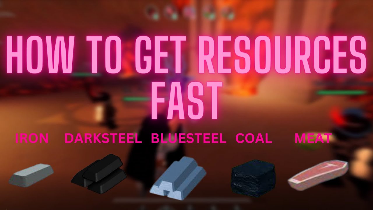 How to Get Essential Resources Fast | Roblox The Survival Game - YouTube