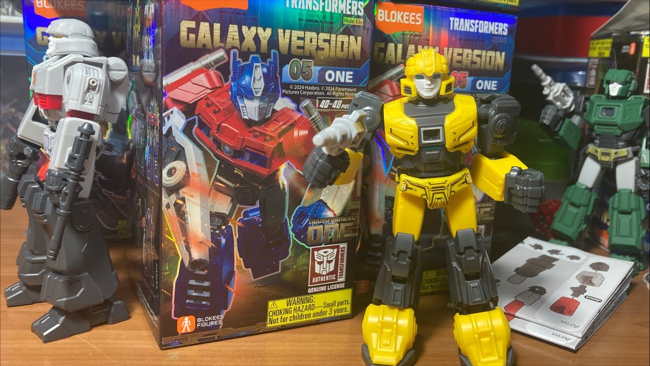Transformers Tuesday! Live build of my last 4 Blokees Galaxy Version ...