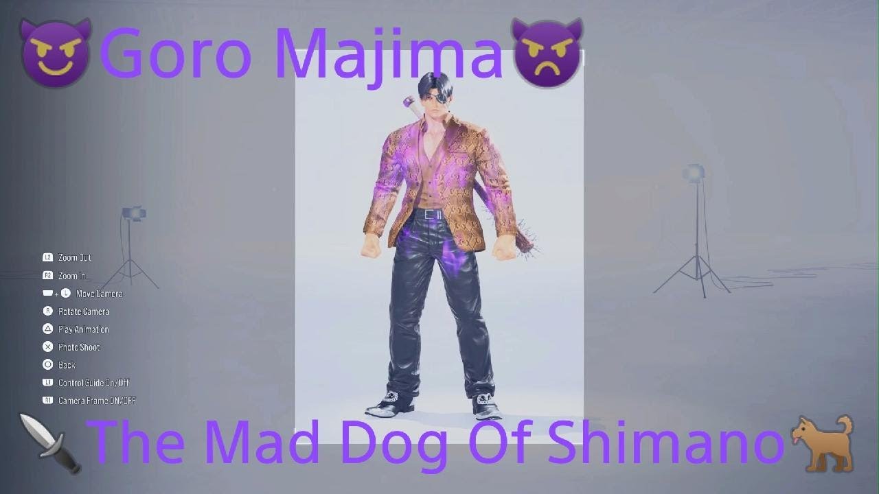 TEKKEN8_Goro Majima, The Mad Dog Of Shimano Custom 🗡️😈👿 #gaming #ps5 # ...