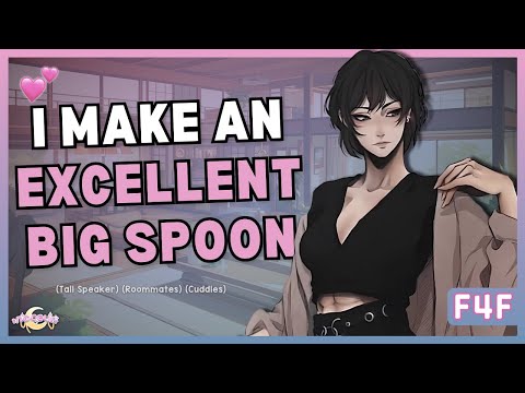 [F4F] Tall Roommate Pulls You Into The Couch For… 💋💗 Lesbian Audio Roleplay