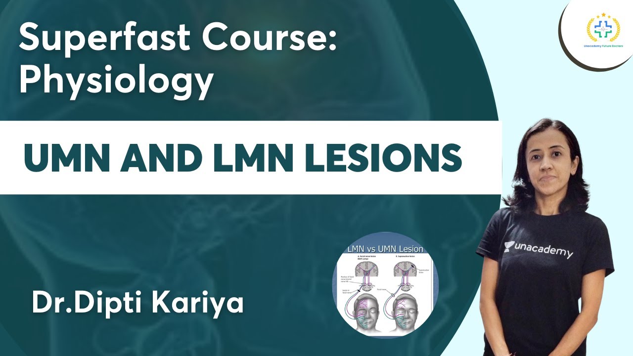 UMN and LMN Lesions | Superfast Course Physiology | Unacademy Future ...