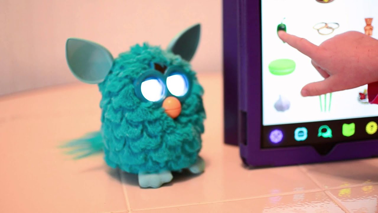 Feeding Our New Furby - YouTube
