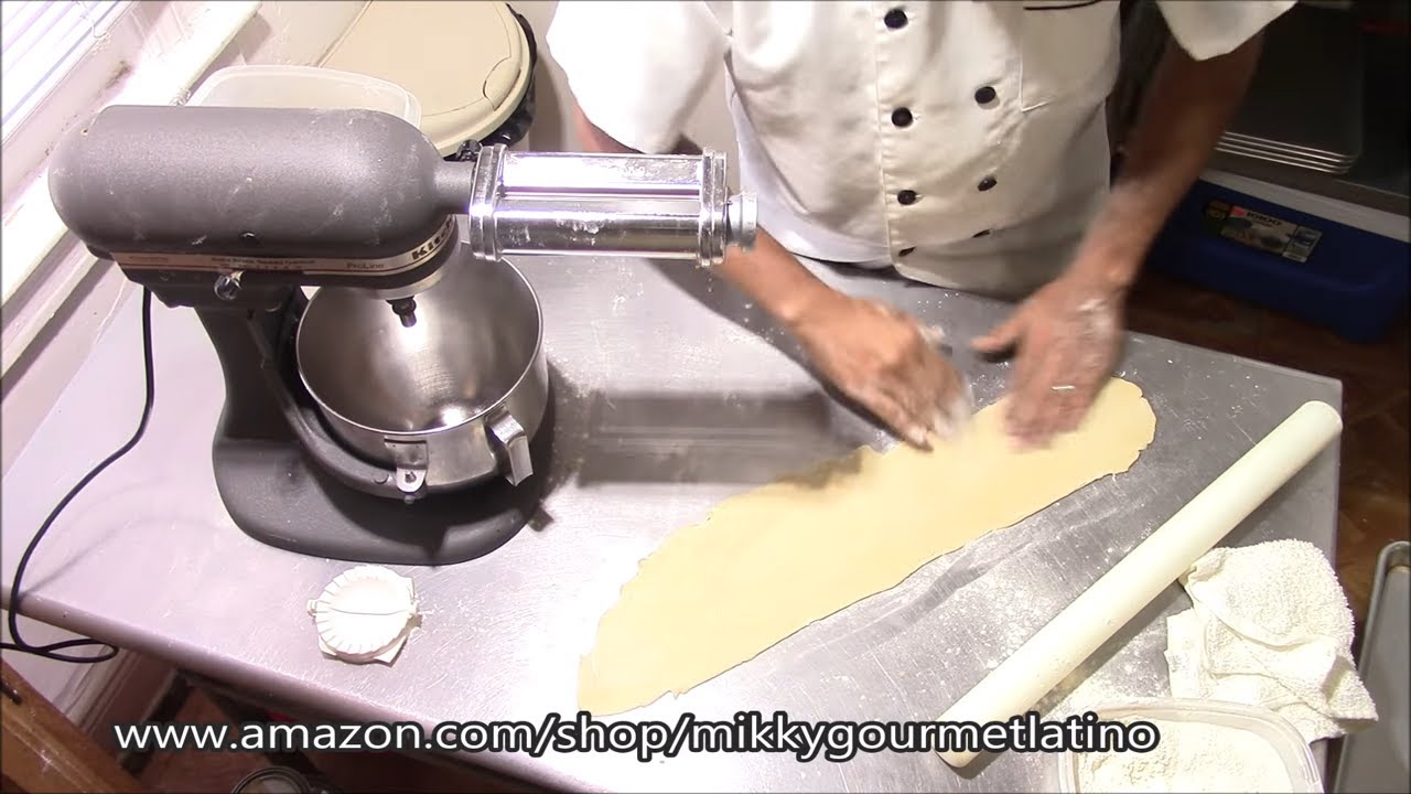 Como hacer discos para empanada, tapas para empanada | curso de cocina ...