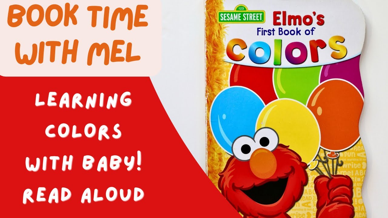 ~Read Aloud~ Sesame Street - Elmo's First Book of Colors - YouTube