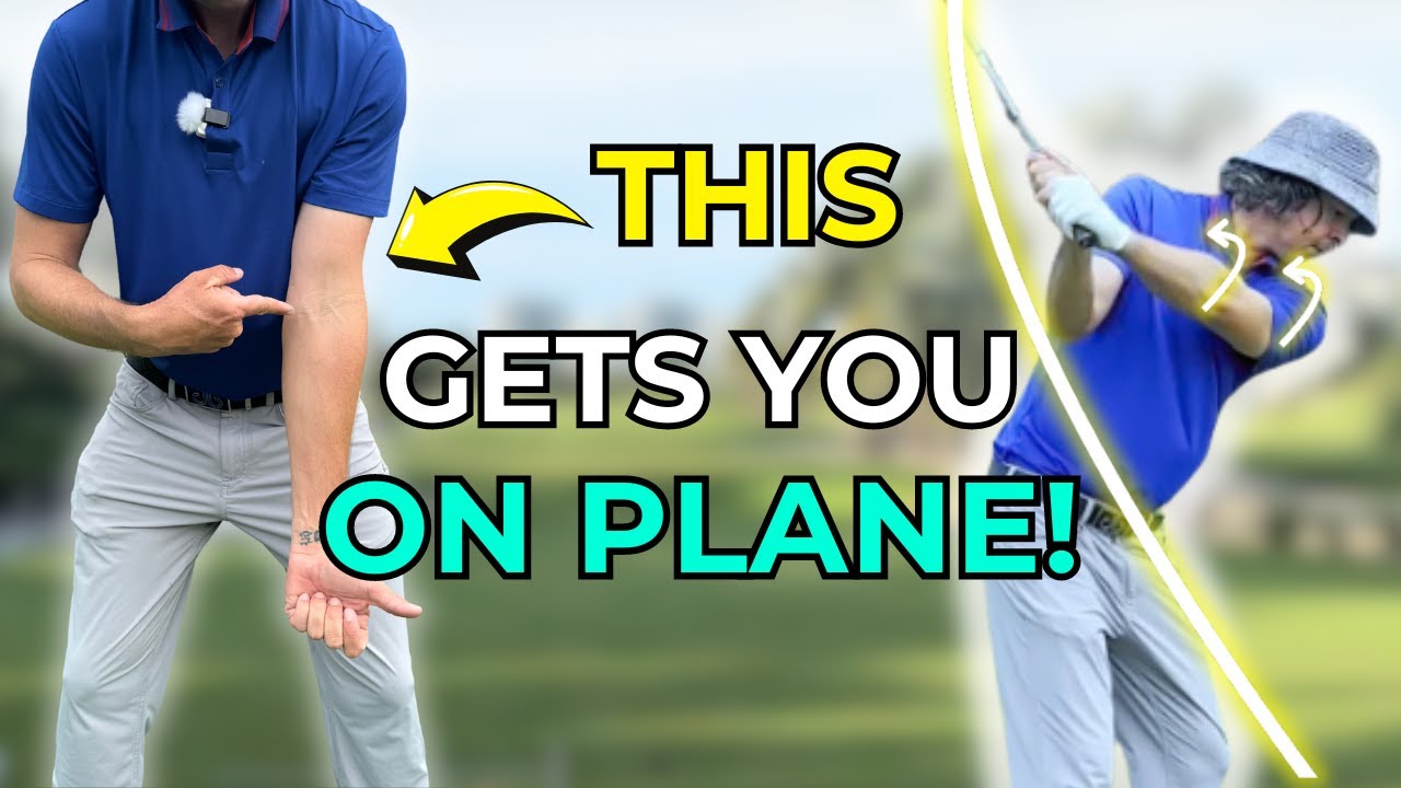 THIS Shoulder & Forearm Combination ｜CREATES Your On-Plane Golf Swing ...