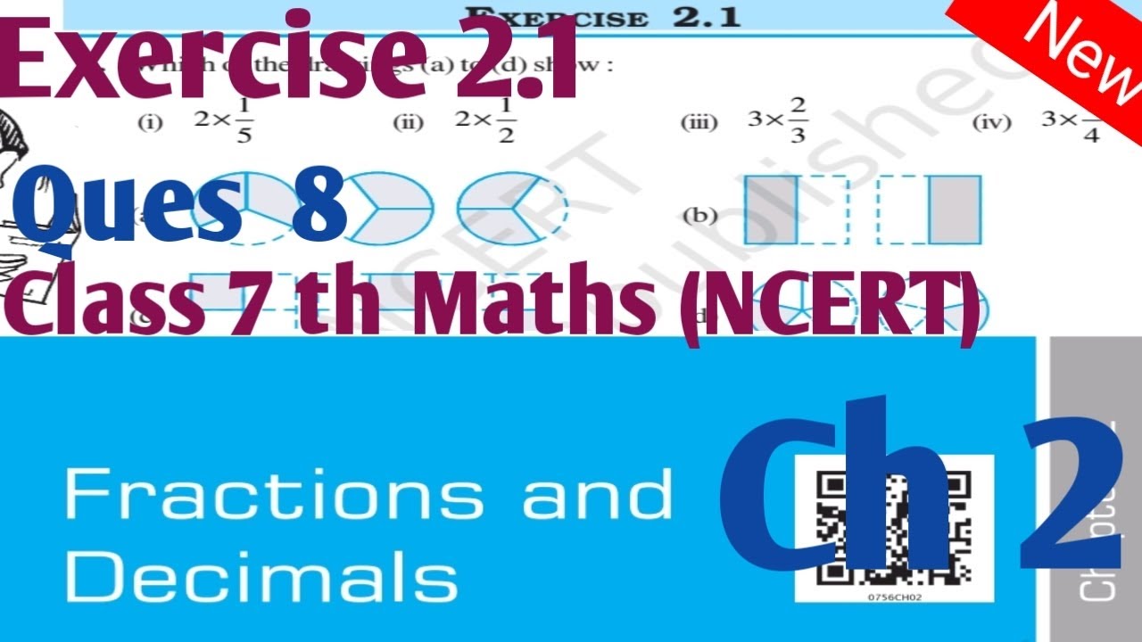 Class 7 th Maths (NCERT)/ Chapter 2/ Fractions and Decimals/ Exercise 2 ...