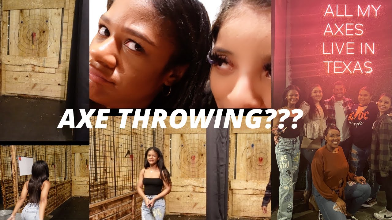 Saturday Vlog: I went axe throwing and this is how it went ...