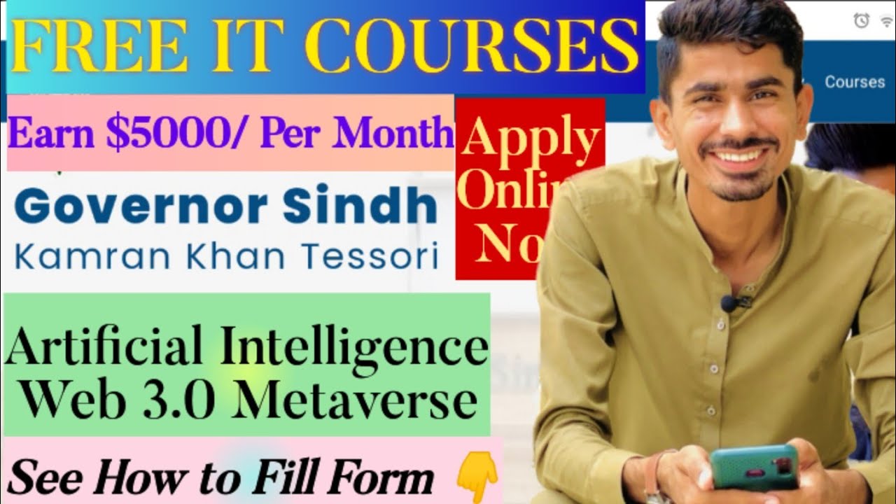 Free IT courses By Governor of Sindh | Governor Sindh Free Courses ...