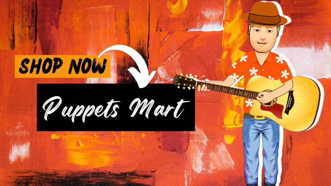 Buy Rigged Guitar Man Puppet Character 2023 | Adobe Character Animation ...