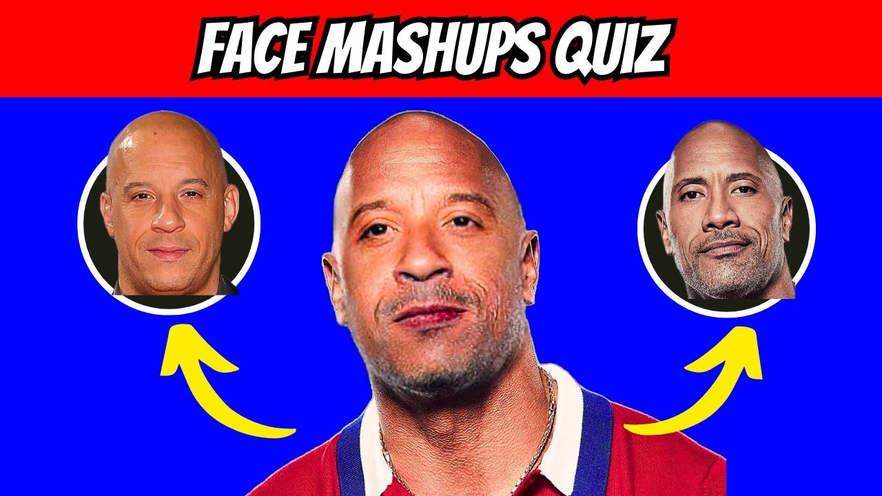 Guess The Celebrity By Face Mashups - YouTube
