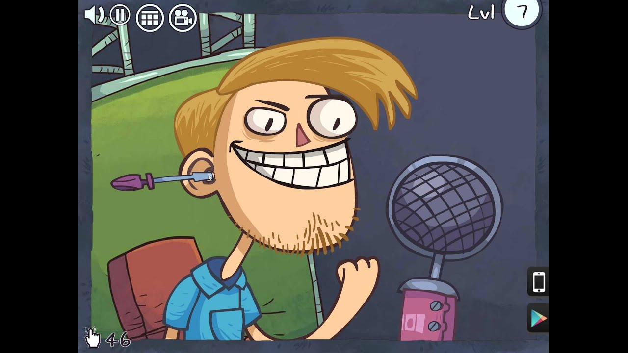 TrollFace Quest: TrollTube -- Level 7 Walkthrough - YouTube