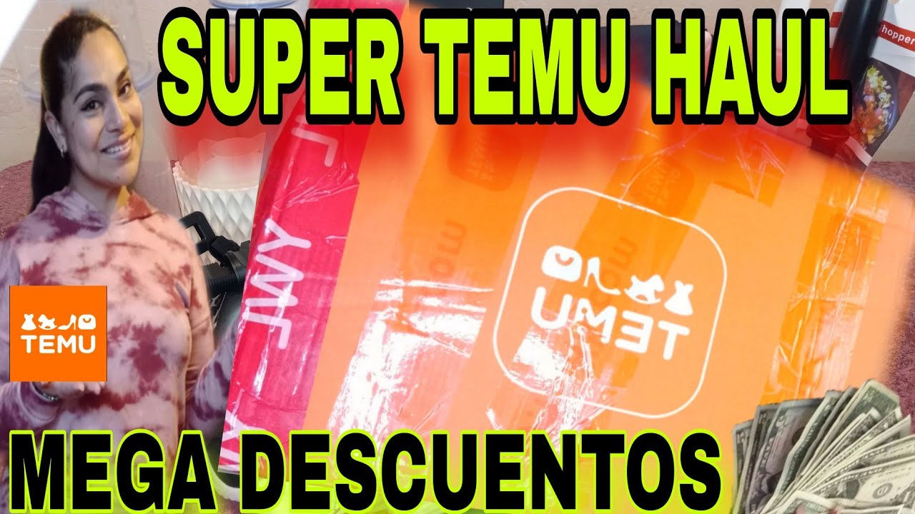 💥 SÚPER TEMU HAUL #2 **MEGA DESCUENTOS** (UNBOXING) #temu - YouTube