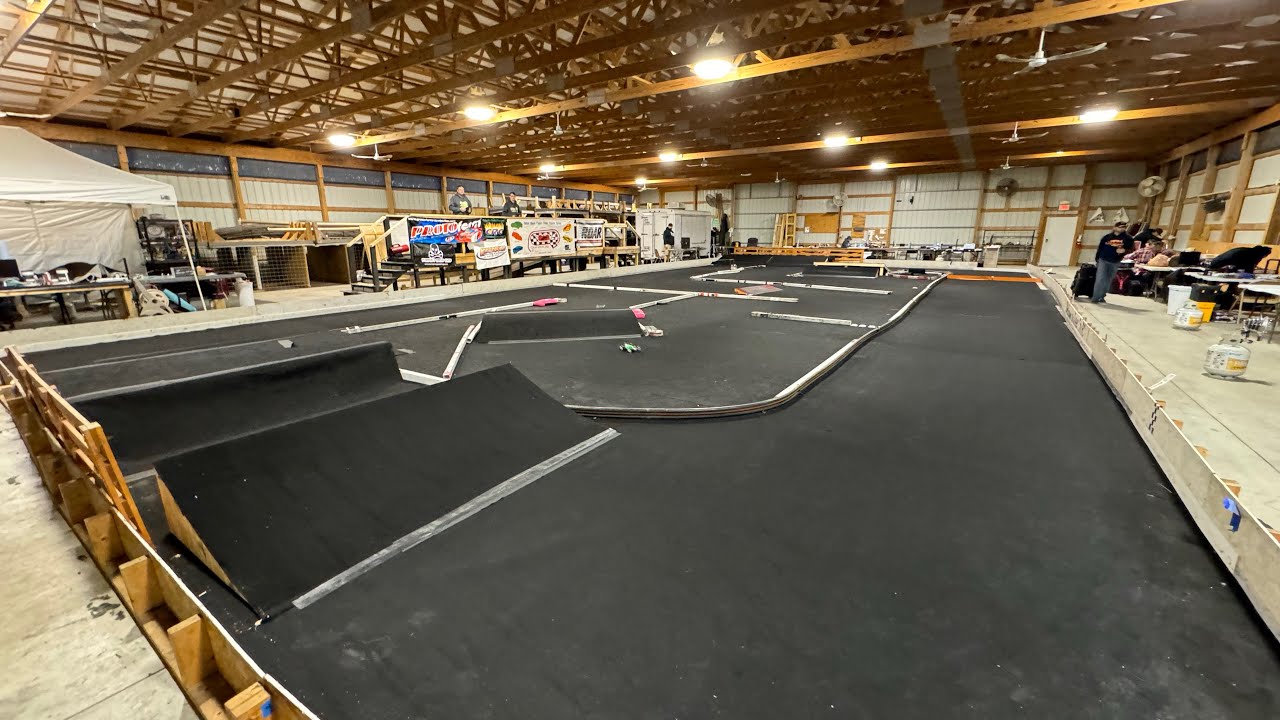 6amRC. Queen City RC Raceway. 17.5 Buggy B-main - YouTube