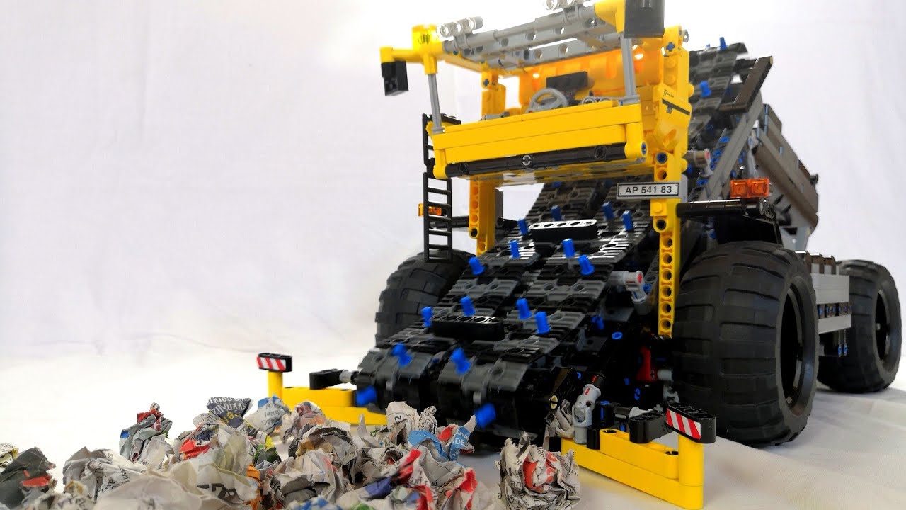 Lego Technic loading DOZER - YouTube