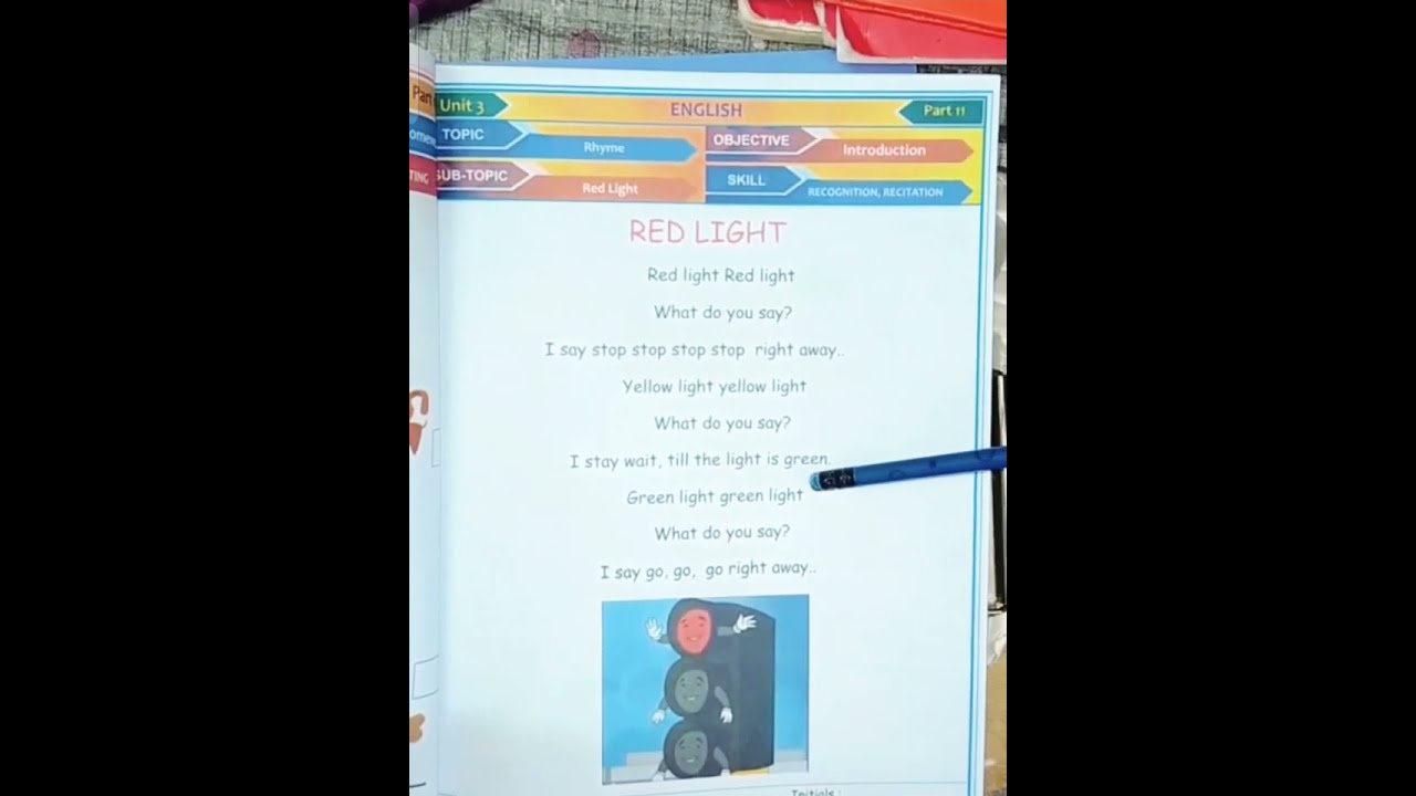 Red Light Poem #LKG - YouTube
