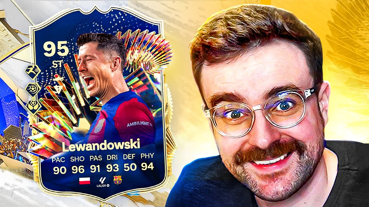 FC24 Squad Builder Showdown! TEAM OF THE SEASON LEWANDOWSKI!!! Members ...