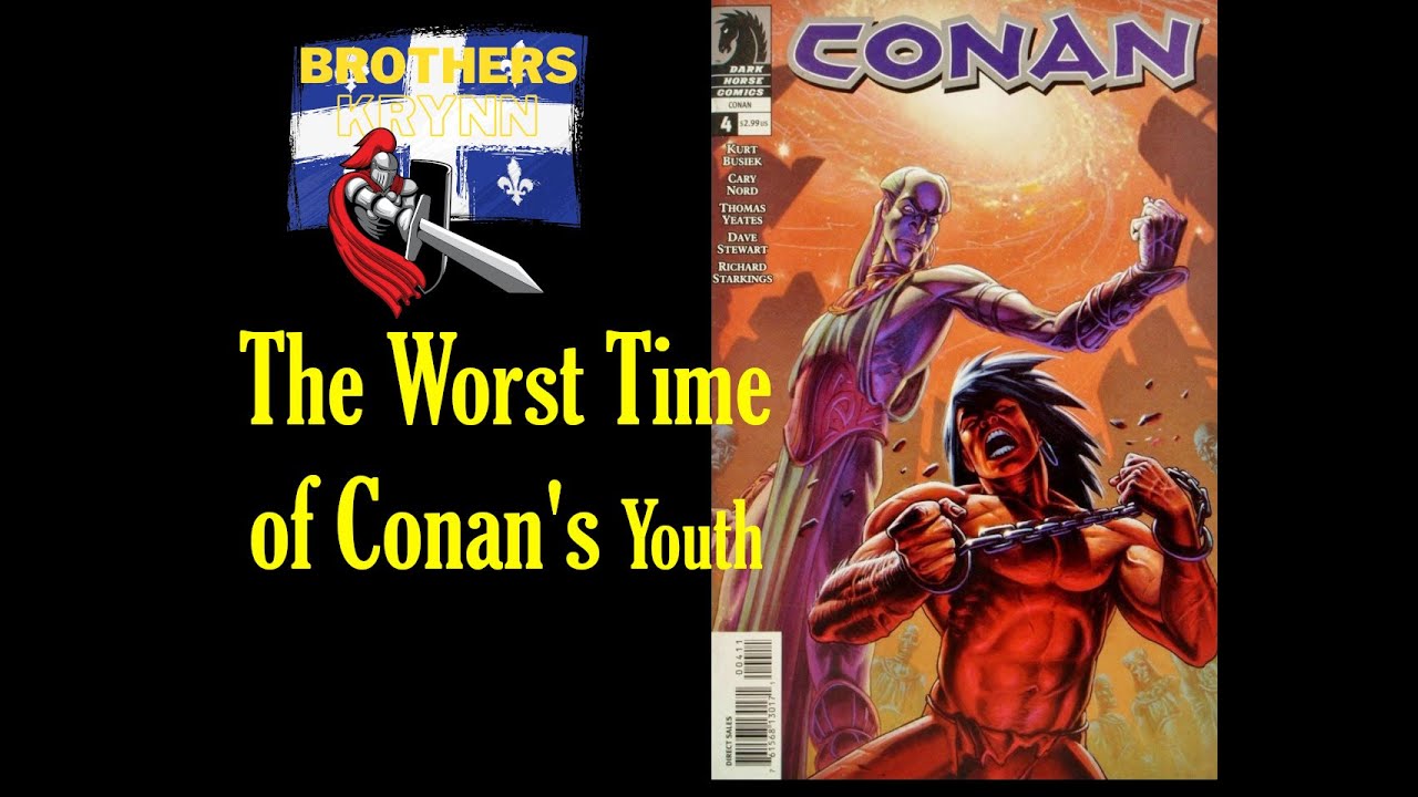 Dark Horse Comics: Conan's Time as a Slave of Hyperborea - YouTube