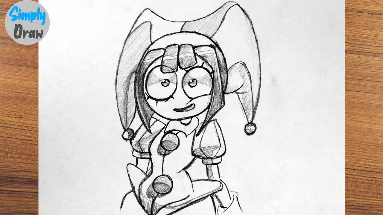 How to draw Pommi Step by Step FromThe Amazing Digital Circus || Pencil ...