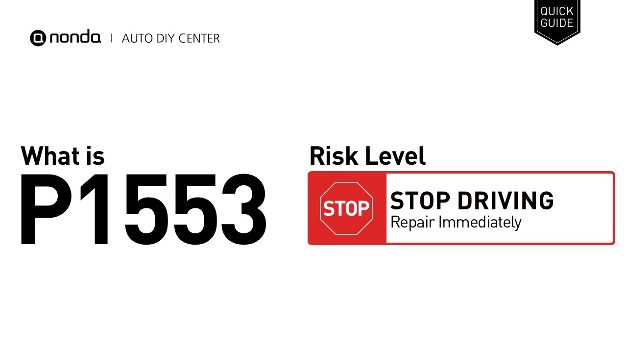 What is P1553 Engine Code [Quick Guide] - YouTube