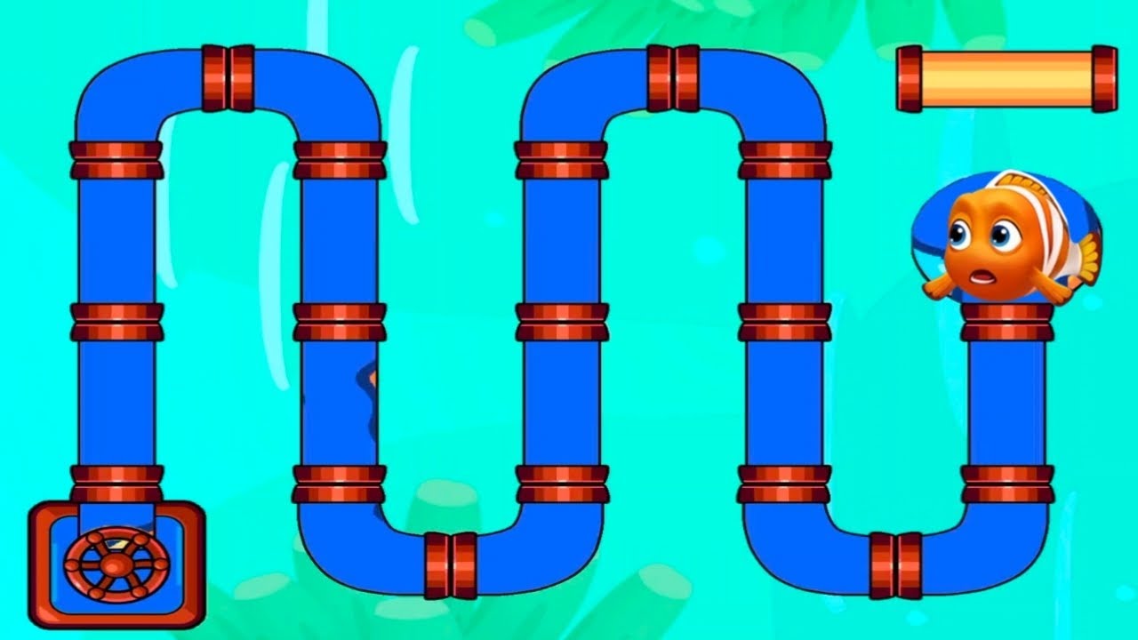Solve the puzzle and save the fish||hard level puzzle game play # ...