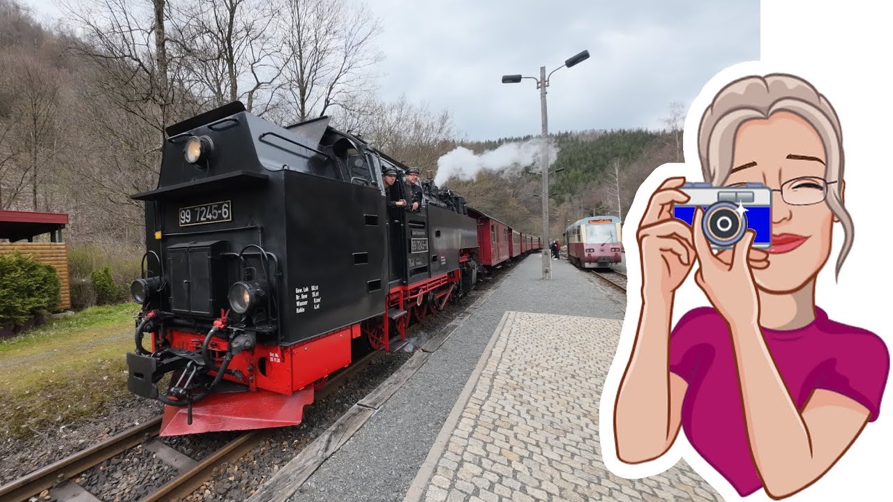 ein besonderer Bahnhof: die Eisfelder Talmühle - auf schmaler Spur im ...