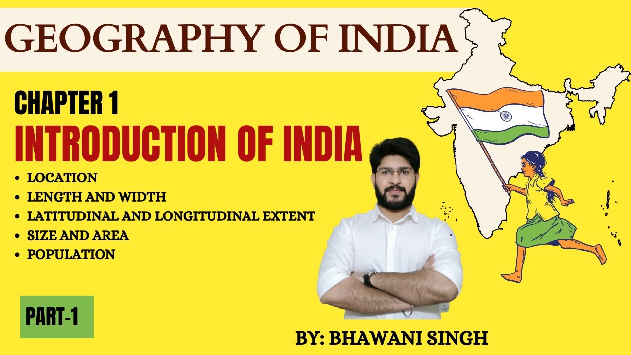Introduction of India - Part 1 || Indian Geography || NDA/ CDS/ AFCAT ...