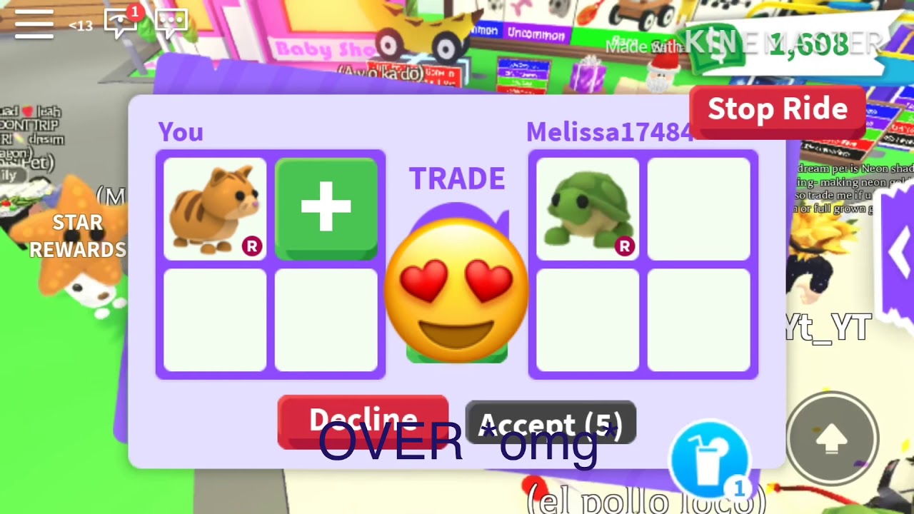 What people trade for a orange cat!🤔|adopt me roblox - YouTube