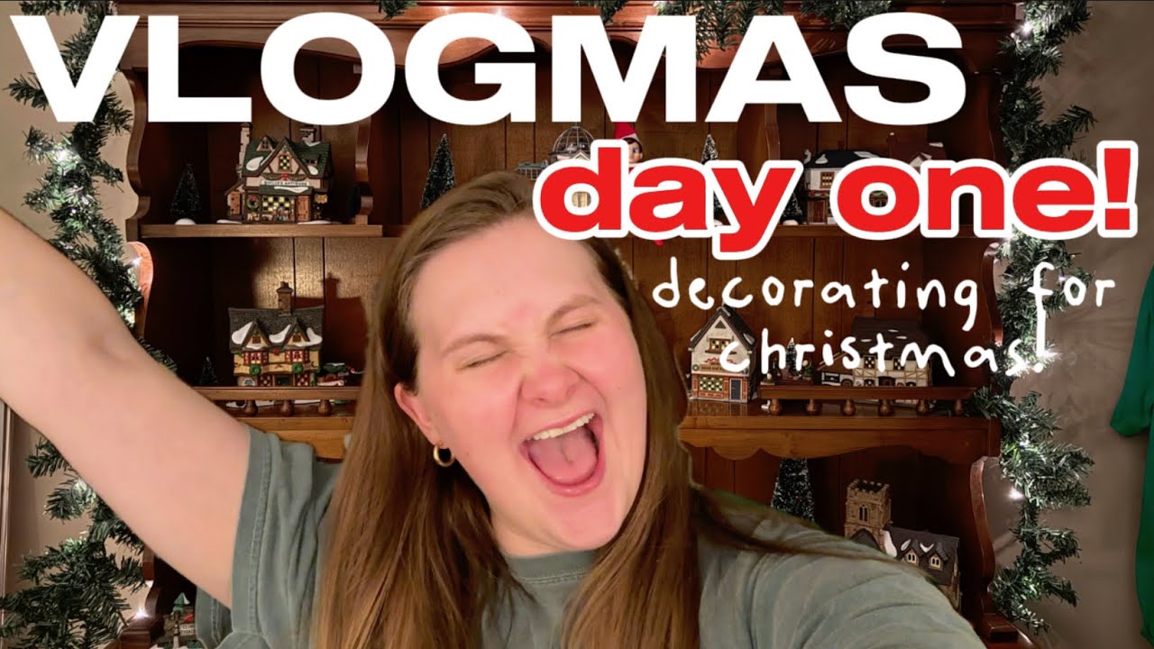 Vlogmas Day 1! Decorating for Christmas!🎄 - YouTube