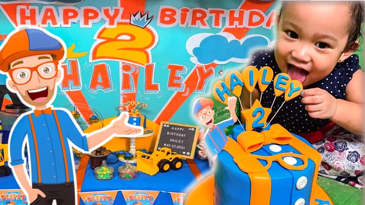 HAPPY 2ND BIRTHDAY HAILEY - YouTube