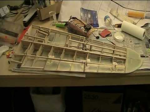 Fliteskin Me-109 Slats and Flaps operation - YouTube