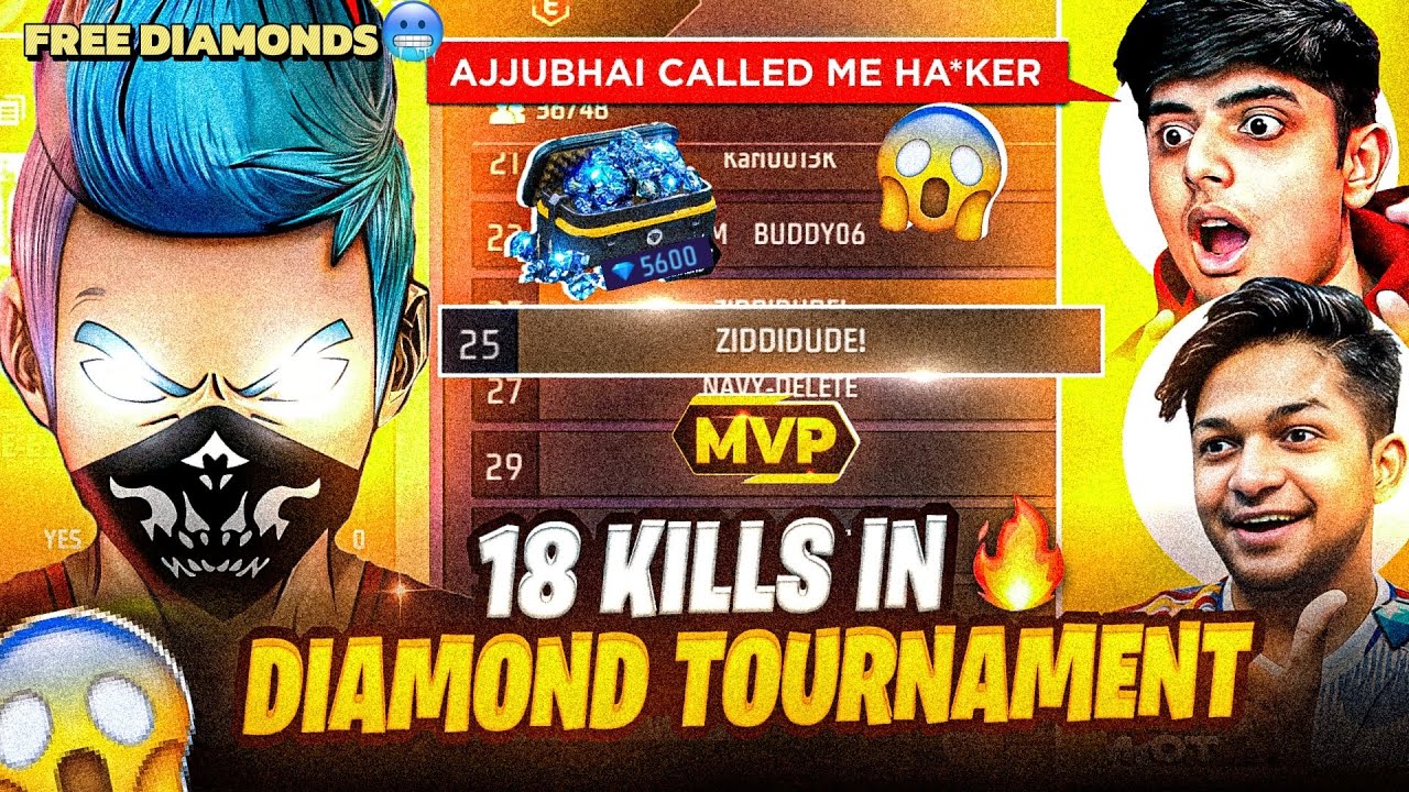 I Used Hack🥶 In @TotalGaming093 2000 Diamonds💎 Tournament🔥 - YouTube