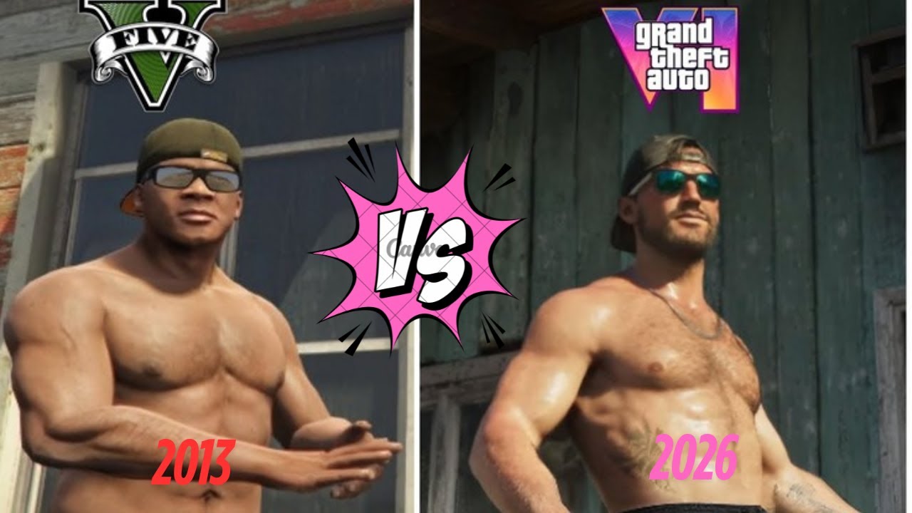 GTA 6 vs GTA 5 - Ultra Graphics & Realistic Details Comparison (4K ...