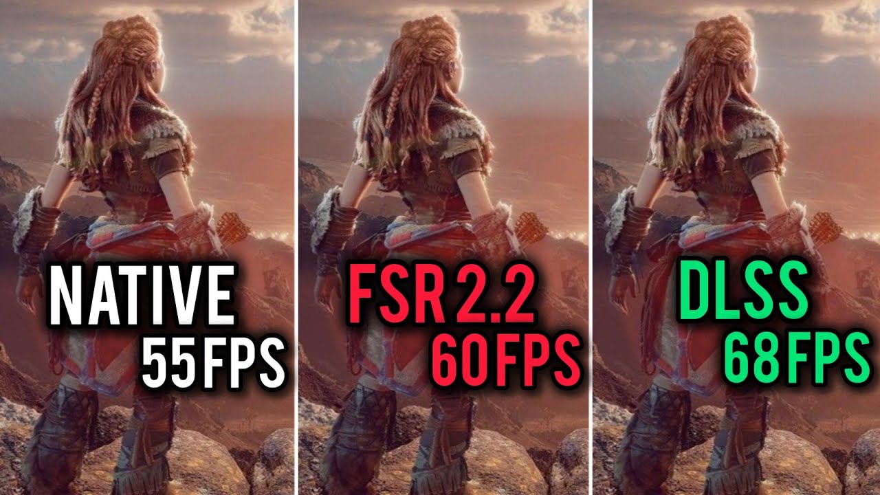 Horizon Forbidden West | DLSS vs FSR vs NATIVE Resolution | Which One ...