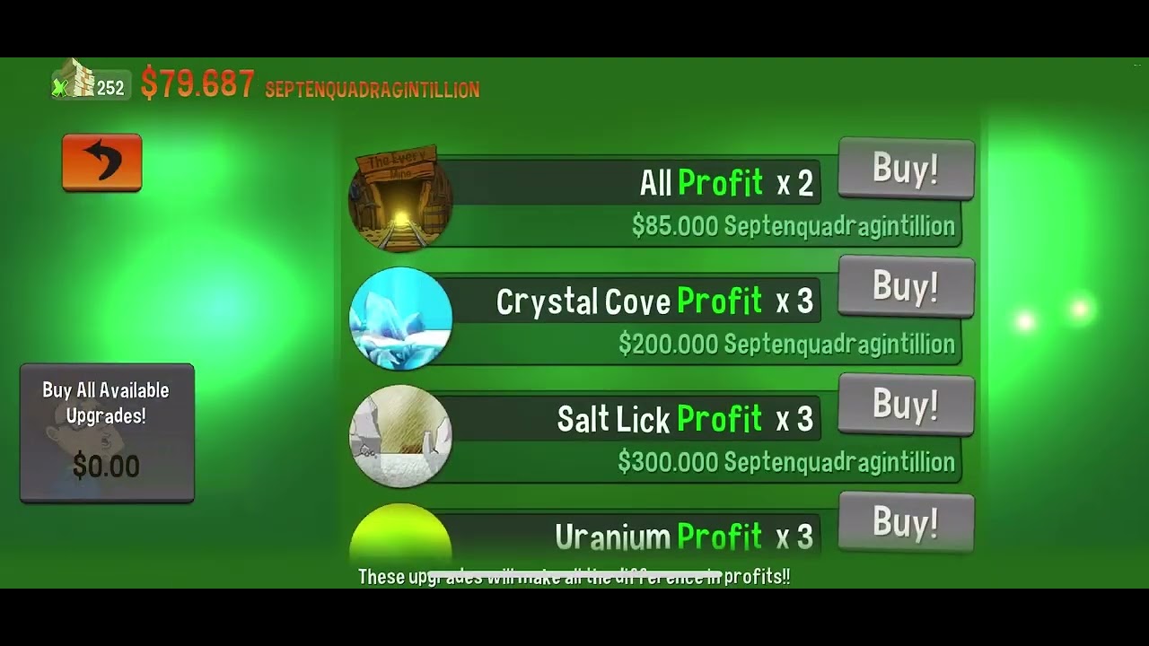 Claim Addiction GamePlay #37: ~x1.6 Duovigintillion Profit Multiplier ...