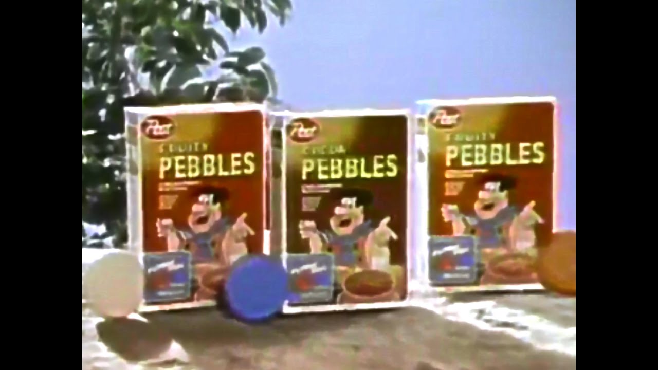 Post Pebbles Cereal TV Commercial HD - YouTube